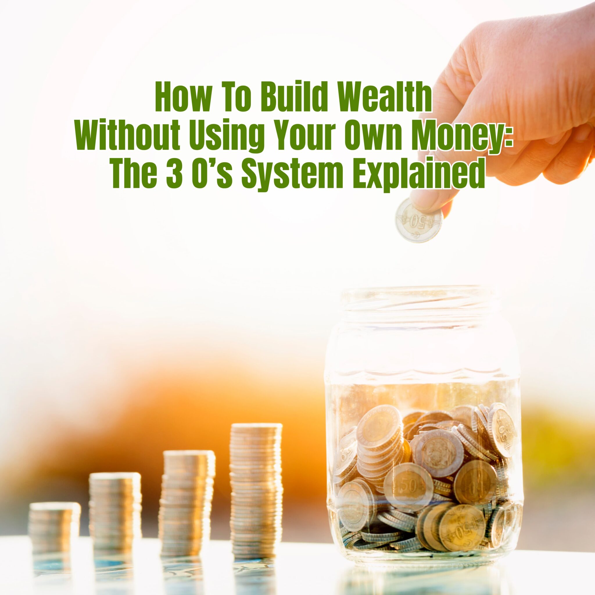 “How To Build Wealth Without Using Your Own Money: The 3 O’s System ...